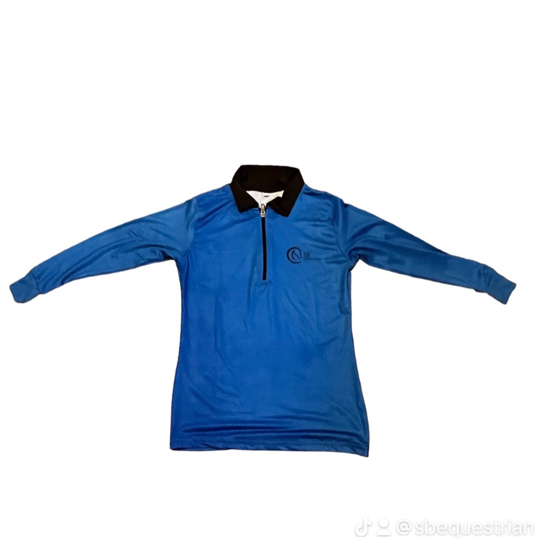 Royal Blue base layer long sleeve – S B Equestrian